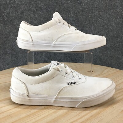 Vans Shoes Youth 7 Boys Doheny Off The Wall Skate Sneakers 721356 White ...