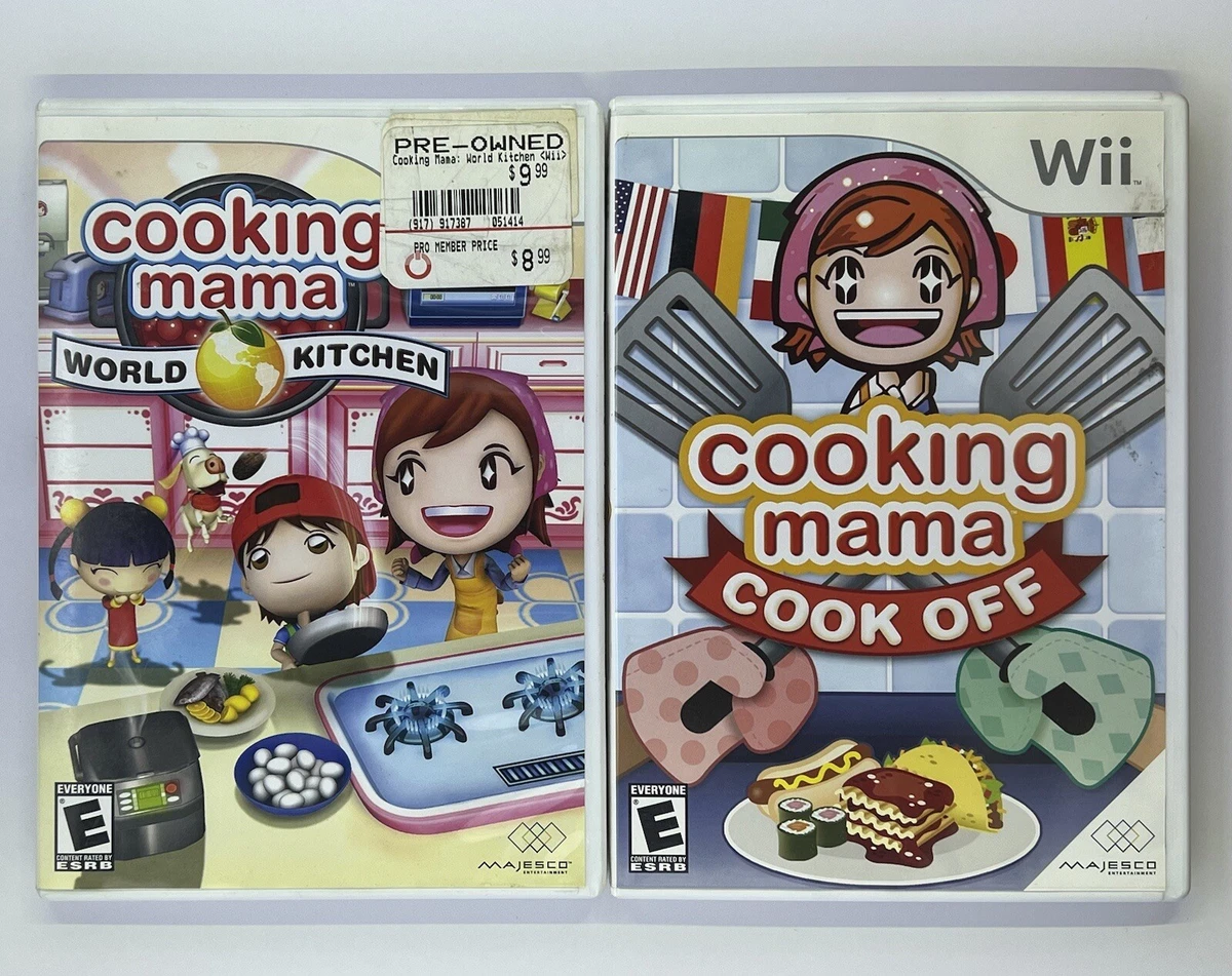 Wii Cooking Mama World Kitchen