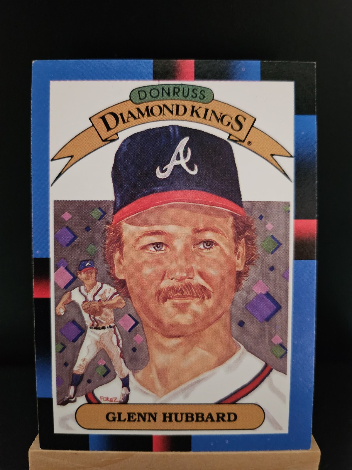 1988 Donruss - Diamond Kings #22 Glenn Hubbard - ATLANTA BRAVES | eBay