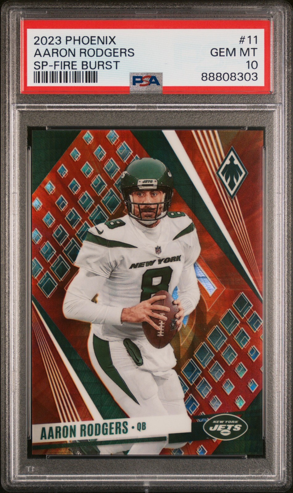 2023 Panini Phoenix - Aaron Rodgers #11 Fire Burst /340 for sale online ...