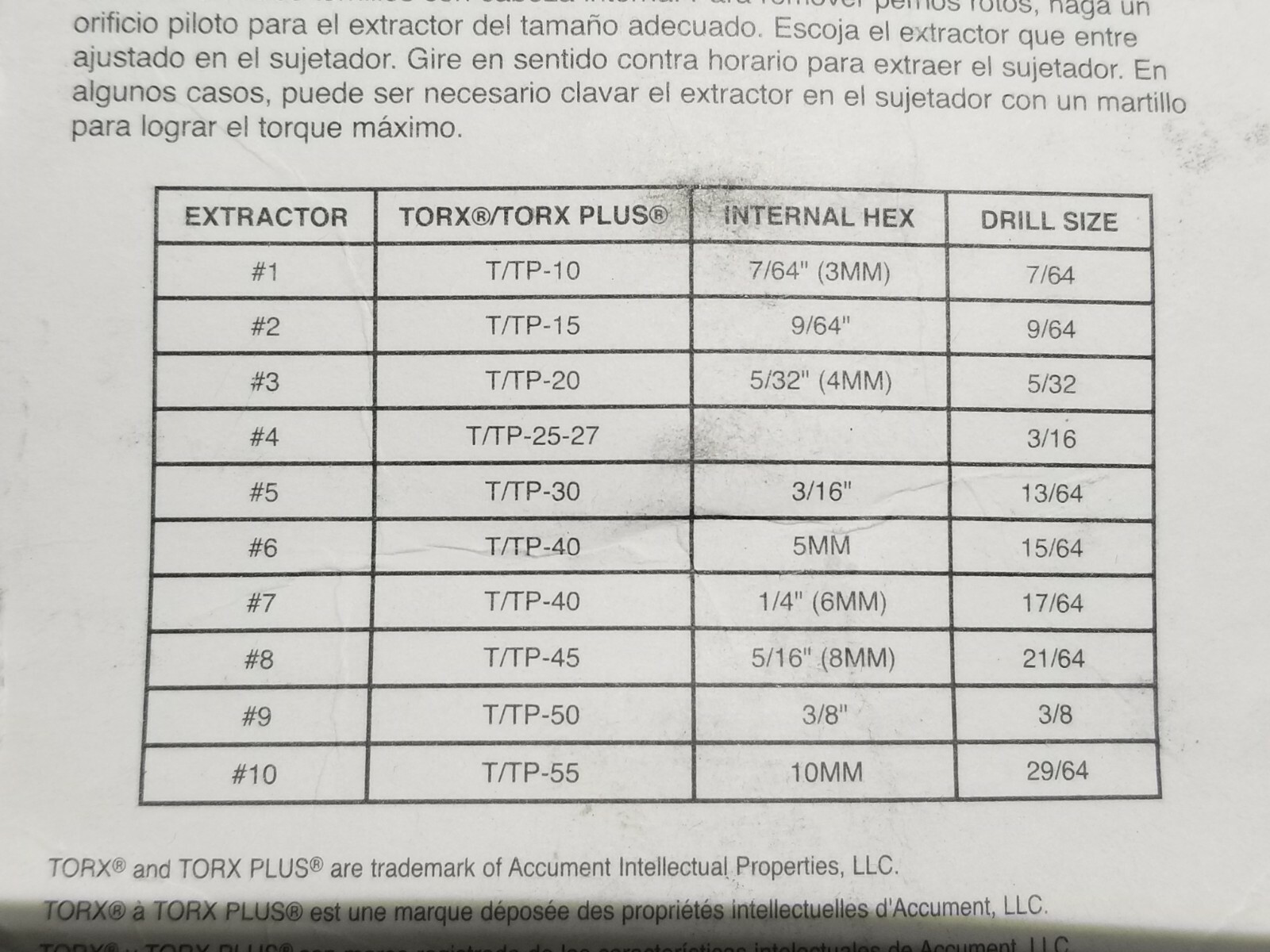 Lisle 10pc Stripped Screw Bolt Extractor Set with holder #61980 ...