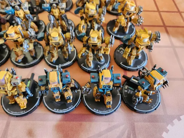 BATTLETECH MechWarrior Heroclix LOT Bannson's Raiders Mechs Pre-Owned ...