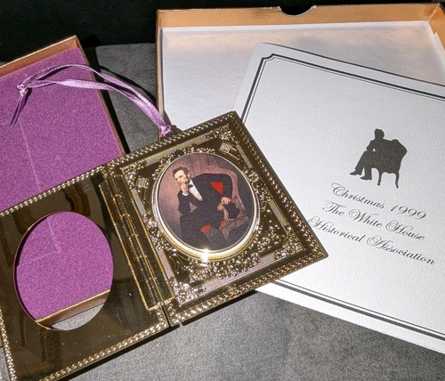 1999 White House Historical Association 24k Gold GP Ornament IOB ...