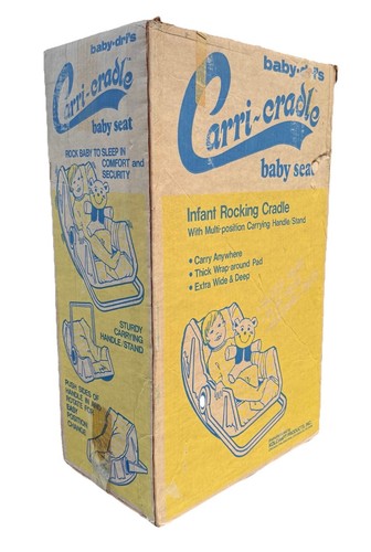Vintage Kolocraft Carri-Cradle Rocking Cradle/ Carrier With Box Reborn ...