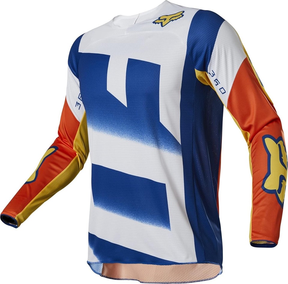 New Fox Racing 360 RKANE Motocross Jersey - Blue - 28817-592-M | eBay