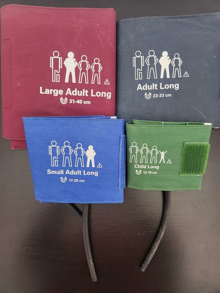 Zoll SunTech Child Long Thru Adult Long Blood Pressure Cuff 12-40cm. | eBay