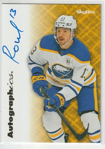 2023-24 Skybox E-X 2000 Autographics LUKAS ROUSEK AG-RO Rookie Auto ...