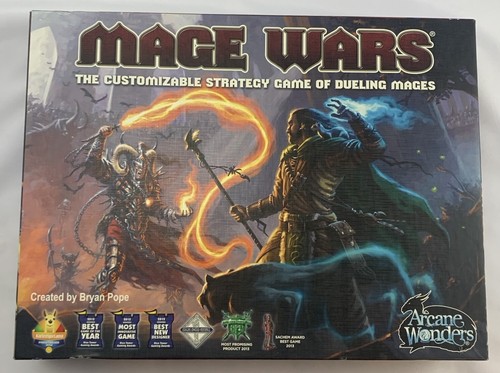 Mage Wars Board Game Core Set Arcane Wonders New Never Played ...