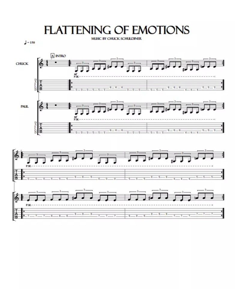 DEATH 8 GUITAR TAB TABLATURE BOOK COLLECTION INCLUDES CONTROL DENIED ...