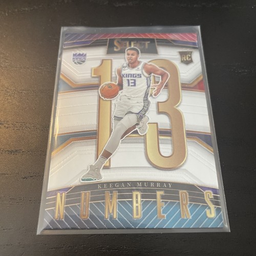 2022-23 Select Basketball Keegan Murray Numbers #18 RC Rookie Card ...