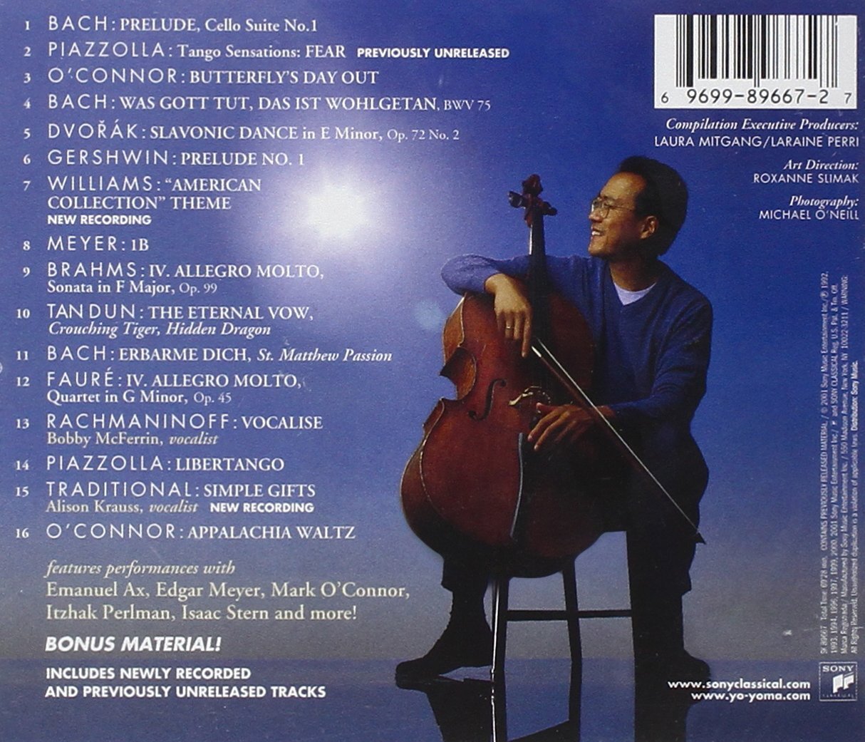 Yo-Yo Ma Classic Yo-Yo (CD) (US IMPORT) 696998966727 | eBay