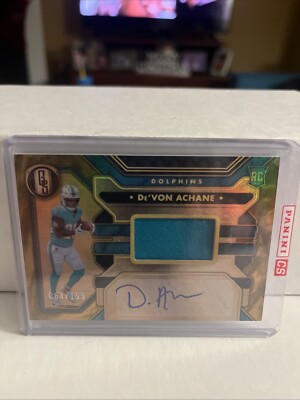 2023 Gold Standard De’Von Devon Achane Rookie Jersey Autographs /199 ...