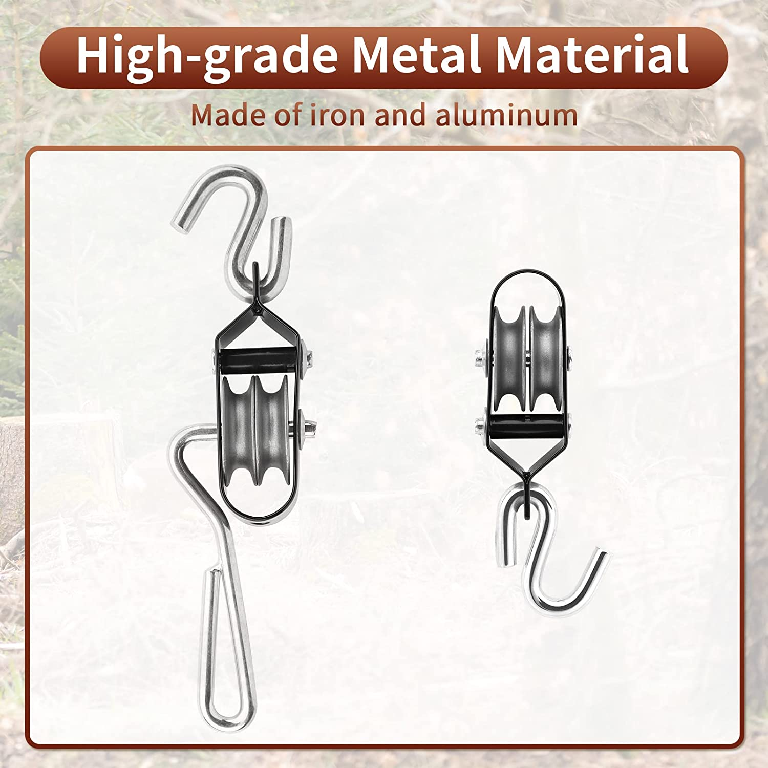 Deer Hanger, Elk Hoist Pulley Lift System with Gambrel, Hunting Game ...