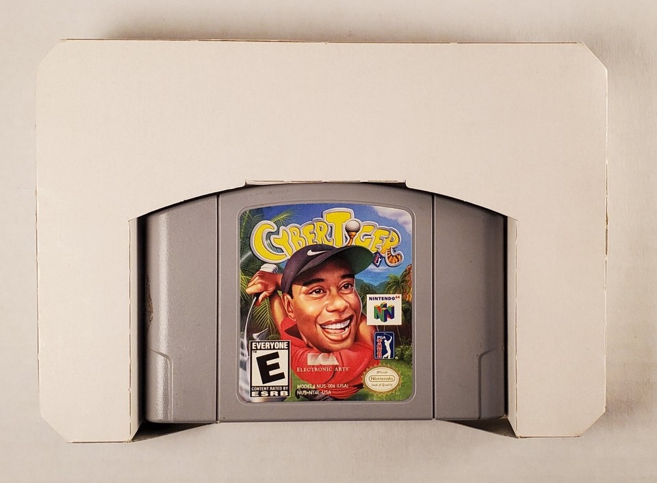 Cyber Tiger - Nintendo 64 N64 - Cartridge & Box | eBay