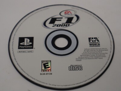 F1 2000 (PS1, 2000) Disc Only 14633140408| eBay