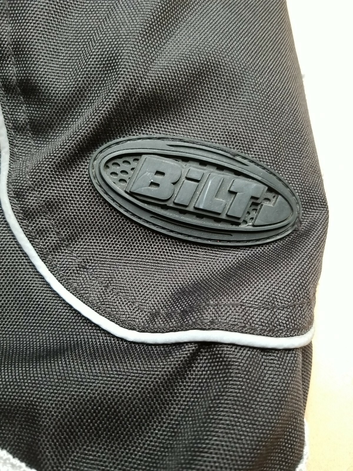 BILT MESH MOTORCYCLE JACKET ARMOR VENTED LINED GRAY WOMEN'S LARGE NICE ...
