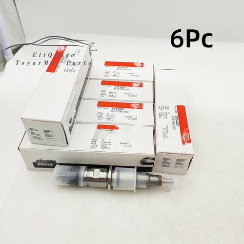 6X Fuel Injector 5254261 5254261PX For Cummins 6.7L ISB QSB engines ...