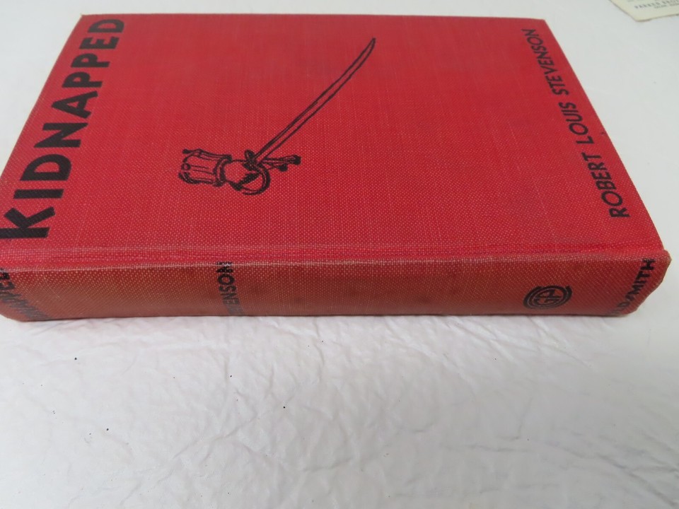 Antique Book KIDNAPPED by Robert Louis Stevenson Goldsmith Publishing ...