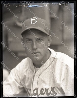 Tot Pressnell Dodgers Baseball 4" x 5" Original Charles Conlon Negative ...