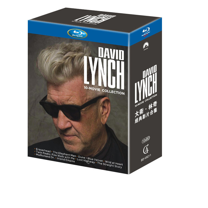 Famous Director David Lynch Blu-ray Movie Collection BD 10-Disc All ...
