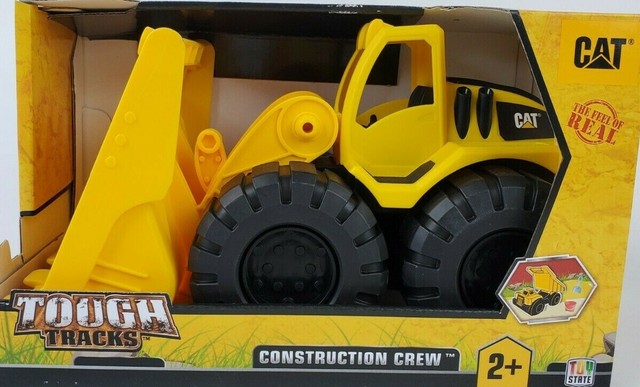 Toy State Caterpillar CAT Tough Tracks Construction Crew Wheel Loader ...