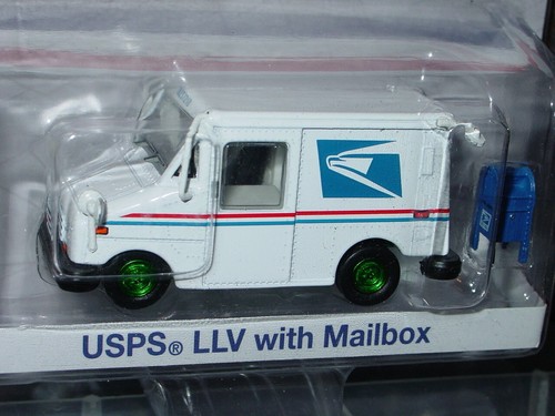 GREENLIGHT UNITED STATES POSTAL SERVICE USPS MAIL TRUCK GREEN MACHINE ...