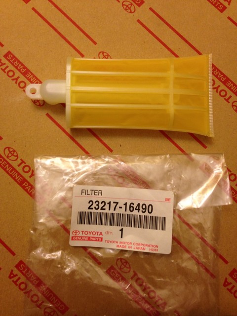 23217-16490 Toyota Filter Fuel Pump 2321716490 Genuine OEM Part for ...