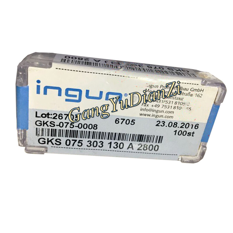 100pcs/box NEW FOR INGUN GKS 075 303 130 A2800 (cup head) 1.0mm TEST ...