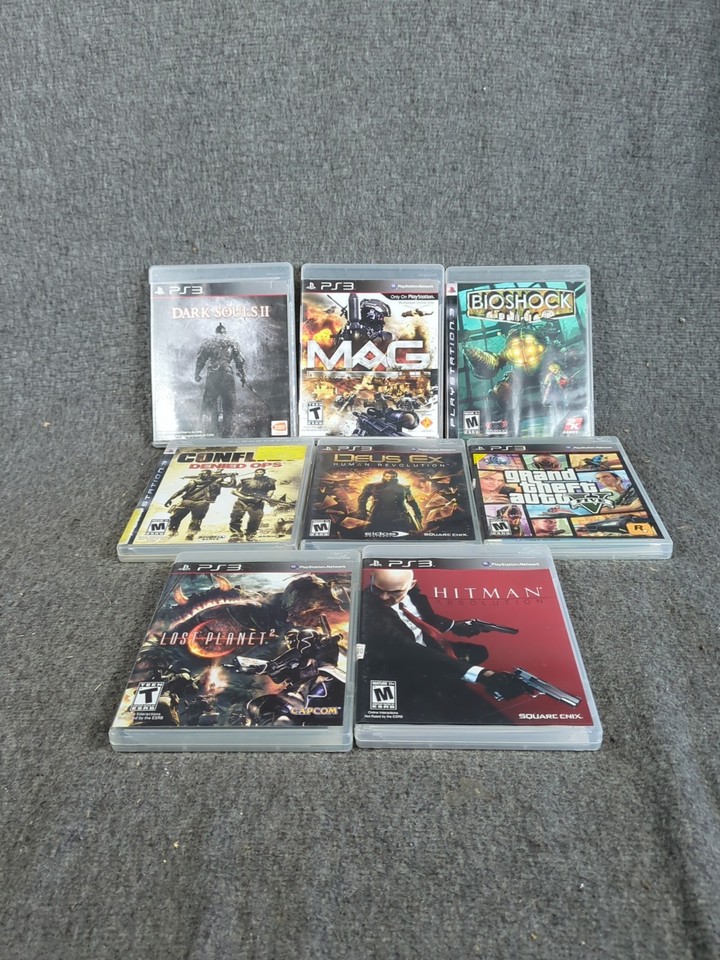 ps3 games lot - 8 Games - Tested - Complete with Manuals! | eBay