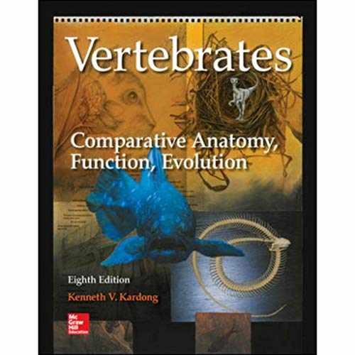 Vertebrates: Comparative Anatomy, - Hardcover, by Kardong Kenneth ...