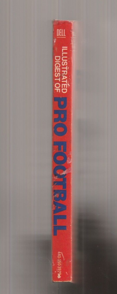 Illustrated Digest of Pro Football 1970 Ed., by Ed Croke & Art Poretz ...