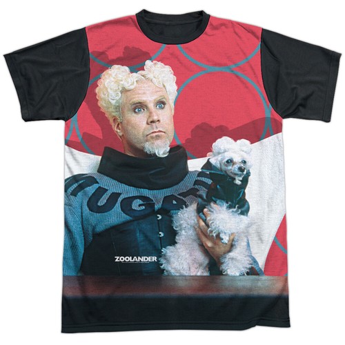 Zoolander Mugatu Adult Halloween Costume T Shirt (Black Back), S-3XL | eBay