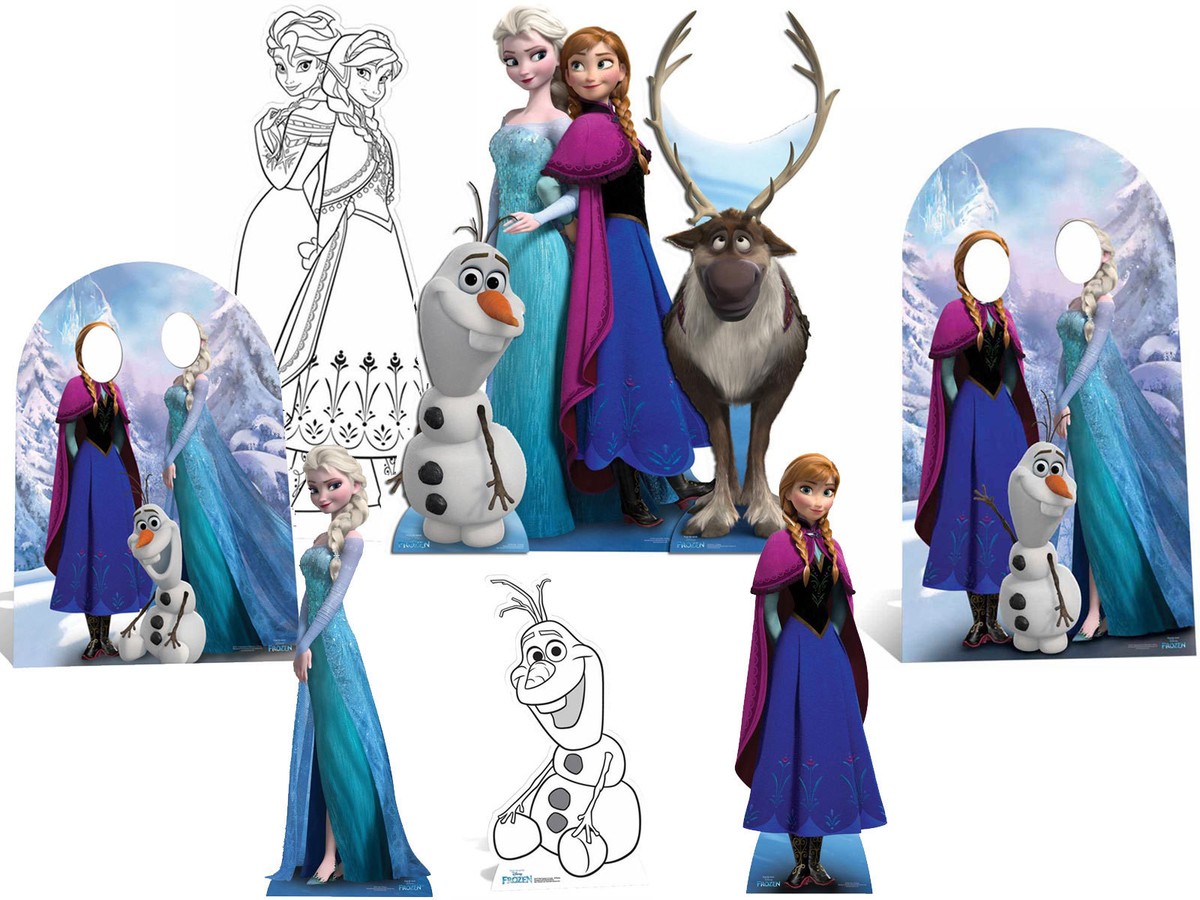 Frozen Toy Box Cut Outs DIY Foam Character Cutouts For Dino Ranch