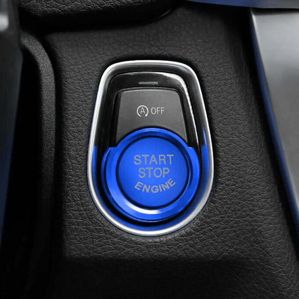 Button Trim Ignition Engine For Keyless Push W/Surrounding Ring | eBay