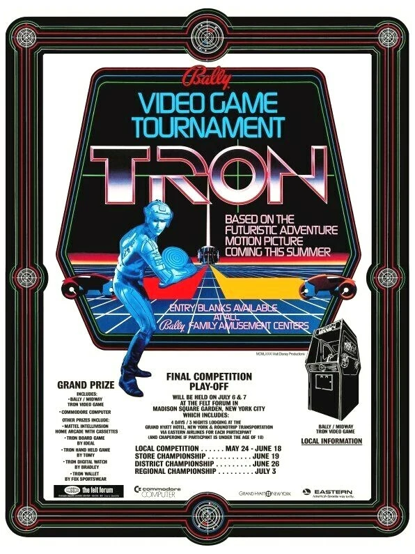Tron Arcade Game