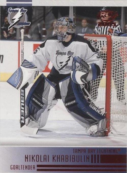 2004-05 Pacific - Nikolai Khabibulin #237 Red for sale online | eBay