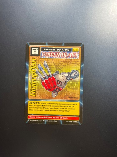 Original 1999 Bandai Digimon Digi Battle 1st Edition / UL Booster (Bo ...