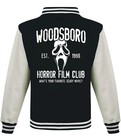 SCREAM "WOODSBORO HORROR FILM CLUB" VARSITY JACKET | eBay