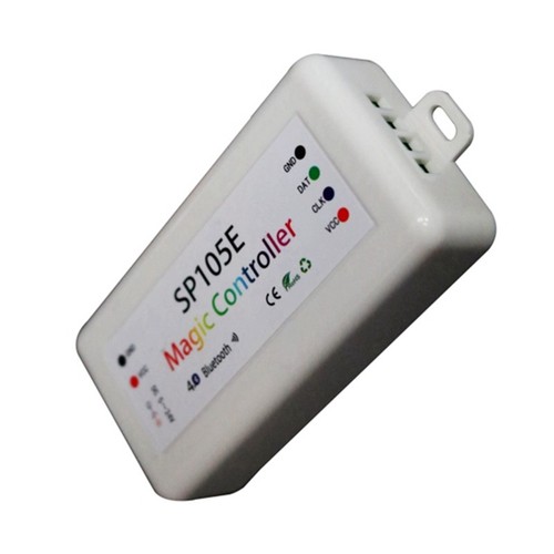SP105E iOS /Android-compatible APP Magic Controller for WS2811 WS2812B ...