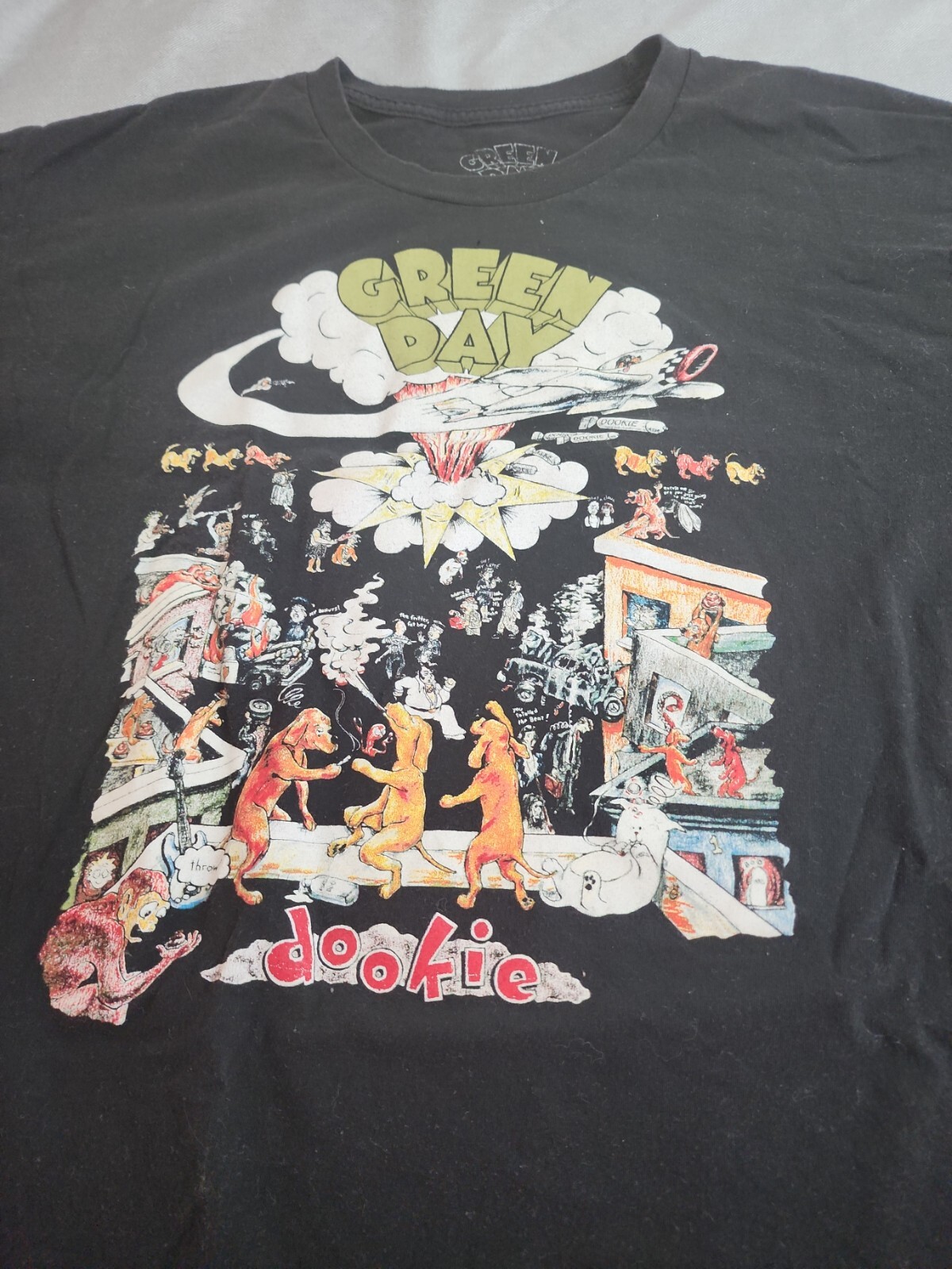 Green Day Dookie Scene Officially Licensed Graphic. T… - Gem