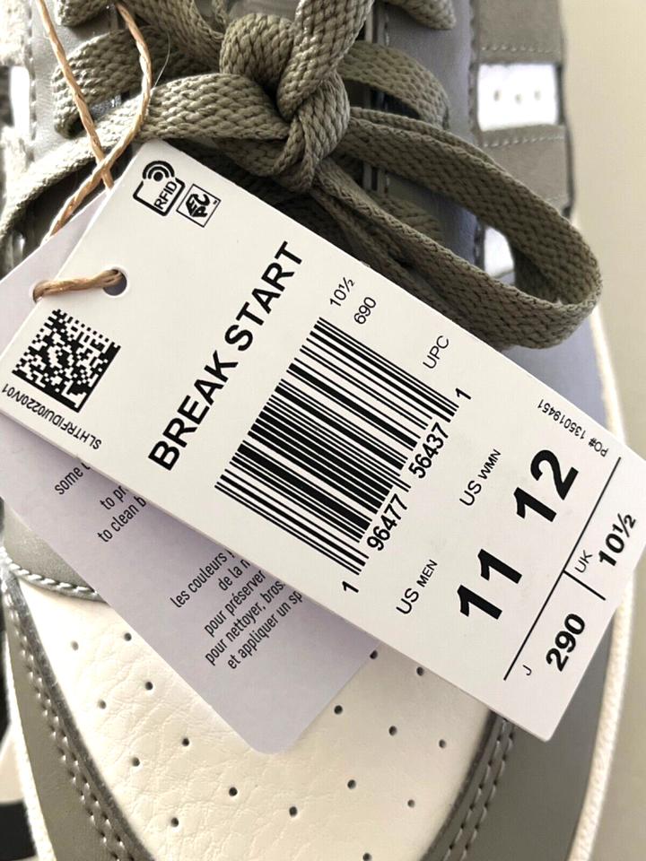 New ADIDAS MEN 11 BREAK START SILVER PEBBLE CHALK IH7966 NWT SNEAKERS ...