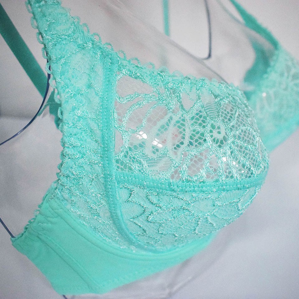 Unlined Sissy Mens Bras Transgender Lingerie Underwire Lace Bra Unisex ...