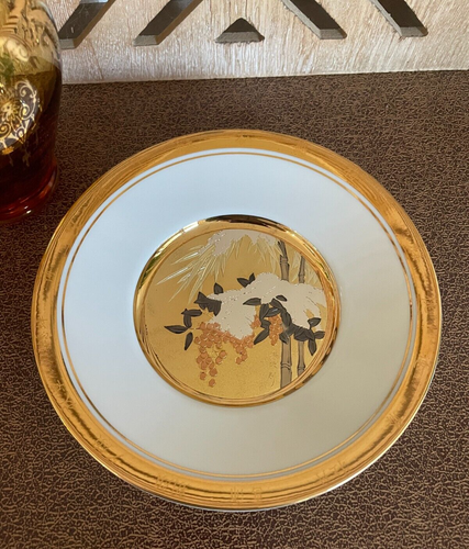 Hamilton Collection Japanese Calendar Chokin Plate Late Winter 6” | eBay