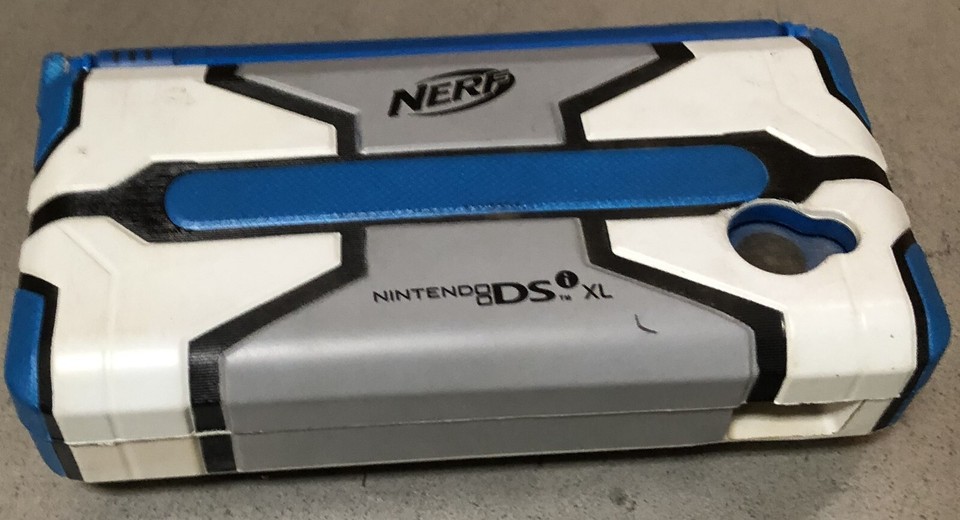 Nintendo DSI XL - Blue - Nerf Armor Case Missing Stylus - Tested to ...