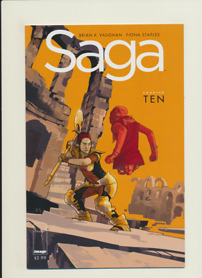 Saga #10 image Brian K Vaughn Hi res Scans | eBay