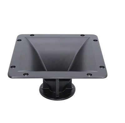 8in Square Heavy Duty Metal Bolt-On Horn Flare For Speaker Cabinet 1in ...