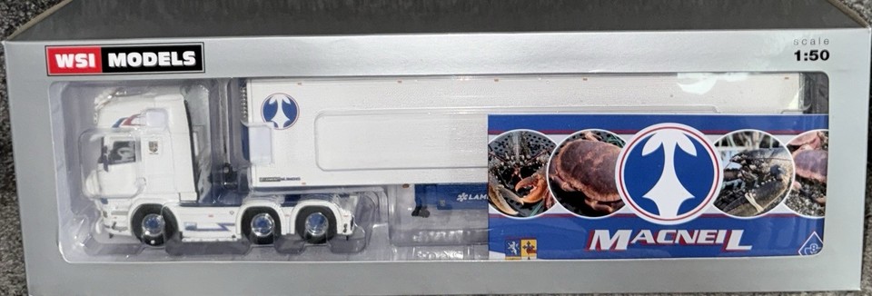 WSI MacNeil Shellfish Scania R Series 1.50 Scale Model Truck Similar to ...