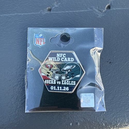 Eagles 49ers 1/11/1016. Game Day Pin Lincoln Financial Field Limited ...