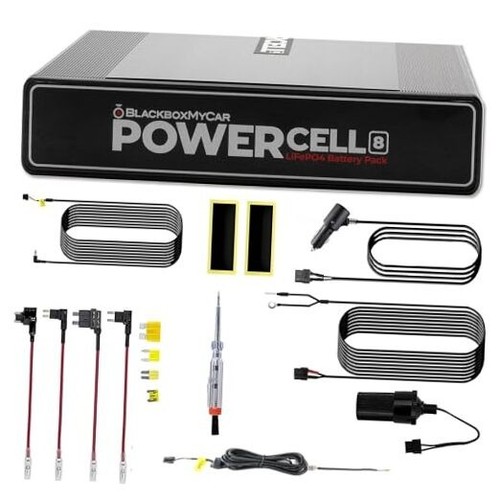 PowerCell 8 Dash Cam Battery Pack (with Spliced Hardwiring Kit for Thinkware | eBay