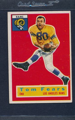 1956 Topps #042 Tom Fears Rams EX *198 | eBay